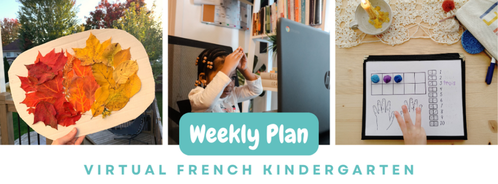 Part 1 : Week 3 : JK/SK Program | 123 Petits Pas Online